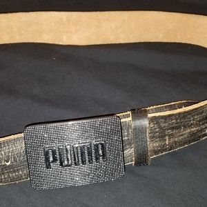 Puma | Other | Puma Genuine Leather Studded Belt | Poshmark